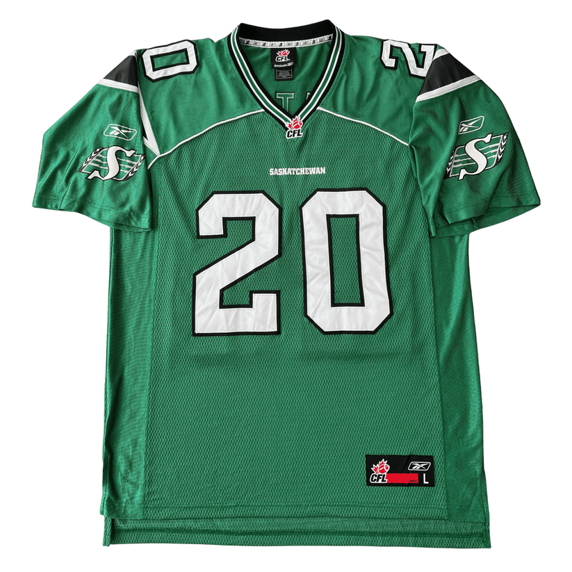Wes Cates Saskatchewan Roughriders Jersey | Upcycled Locker